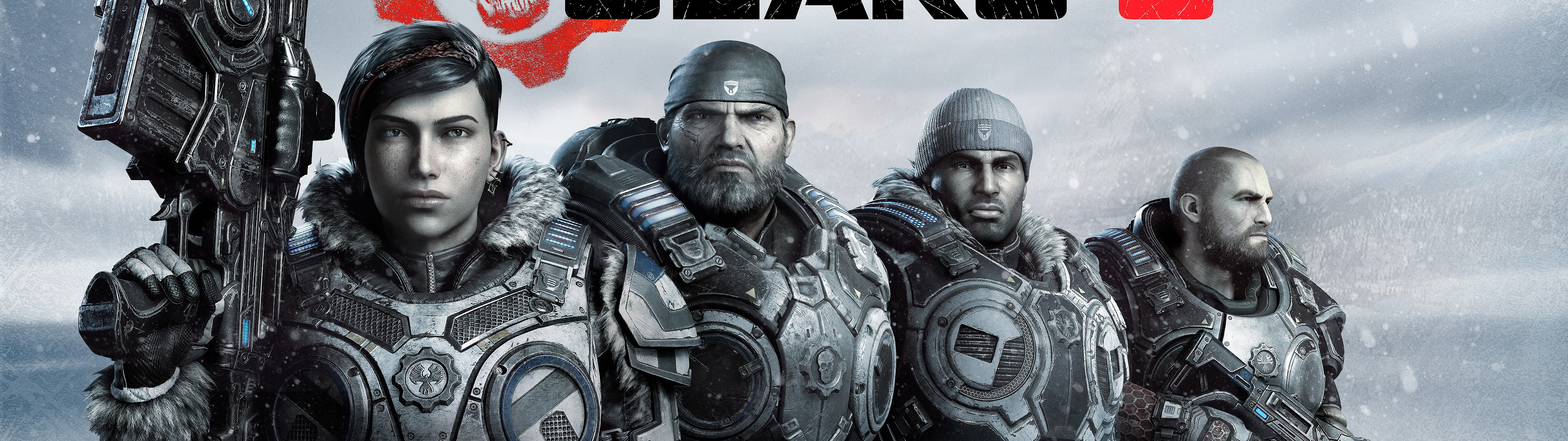 Gears 5, Kait Diaz, Marcus Fenix, Delmont Walker, James Fenix, 8K, #15 ...