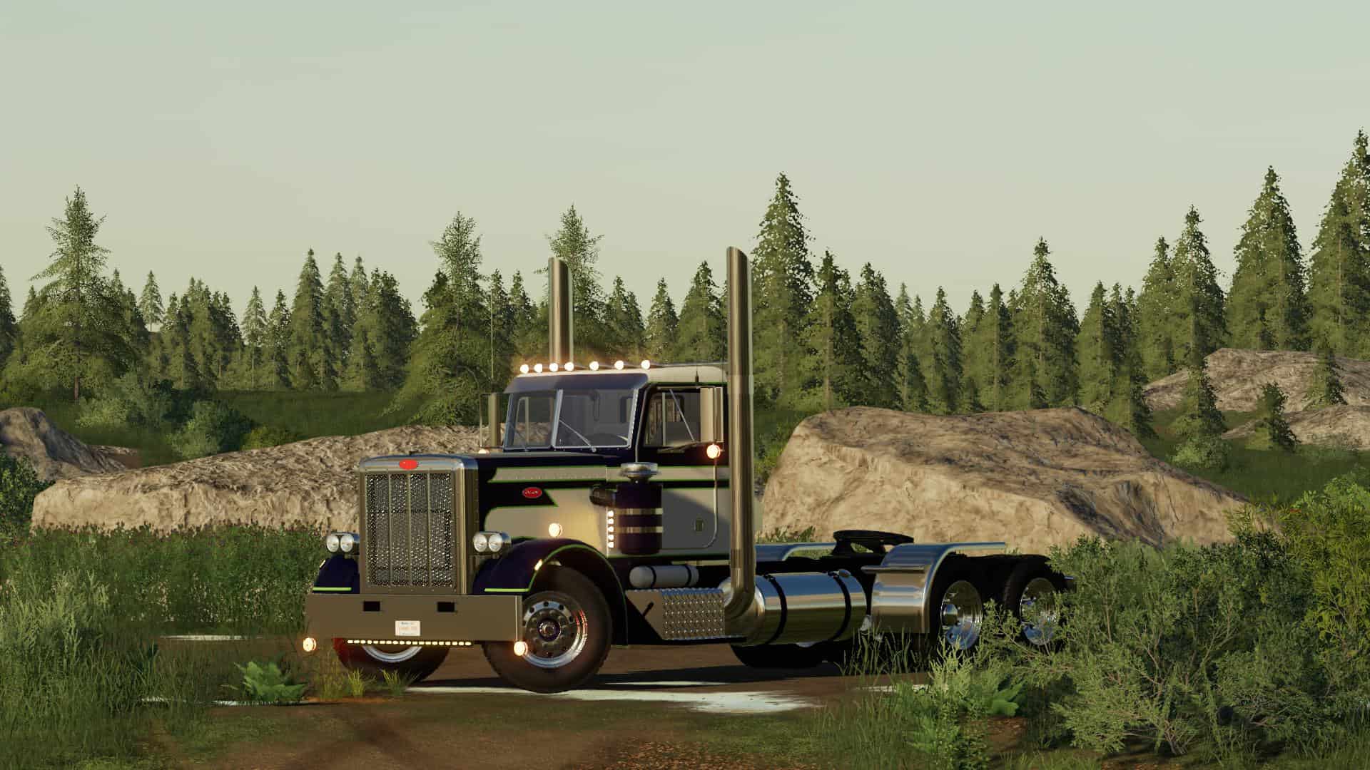 FS19 Peterbilt 359 v3.0 - FS 19 & 22 USA Mods Collection