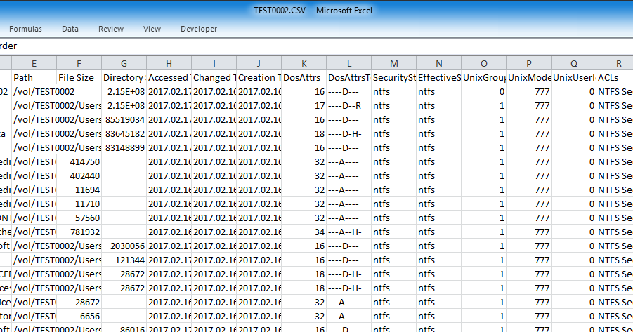 Treesize for Clustered ONTAP (Get-NcTreesize.ps1)