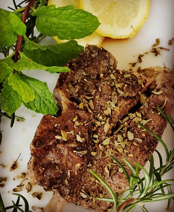 Lamb with Lemon Garlic Marinade | What's Cookin' Italian Style Cuisine