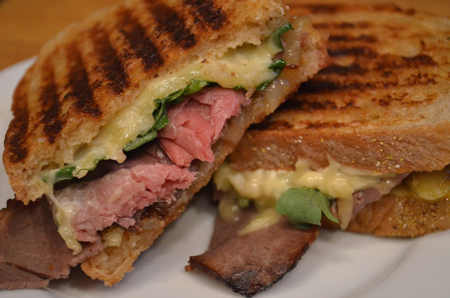 Sheilah's Kitchen: Roast Beef Panini