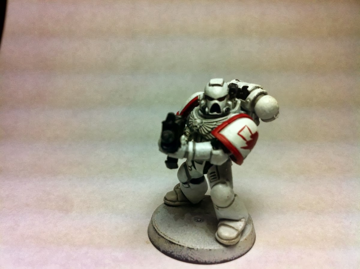The Painter's Room: How To Paint Space Marines - White Scars