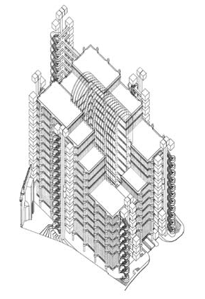 Architecture as Aesthetics: Lloyds Building, London