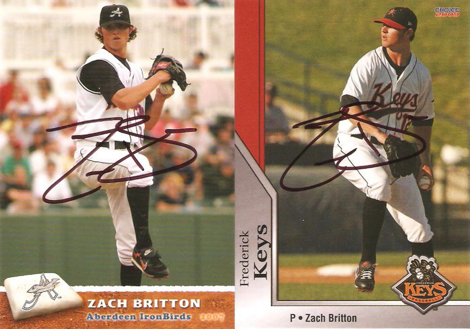 The Great Orioles Autograph Project: Zach Britton's Autograph Evolution