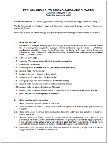 Dokumentų pavyzdžiai, šablonai, formos