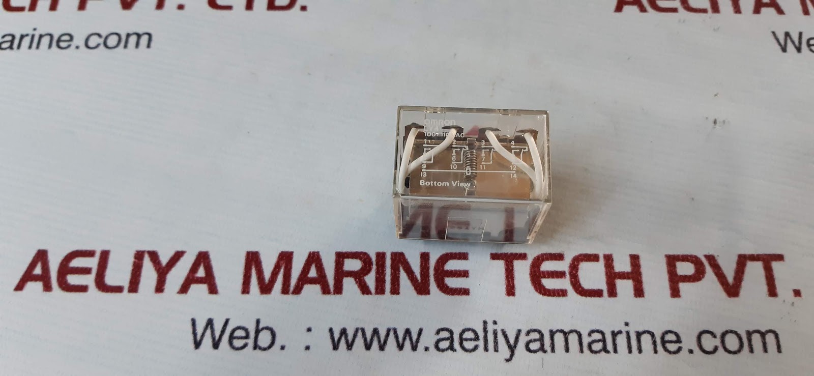 OMRON LY4 AUXILIARY RELAY AC 100V - Aeliya Marine