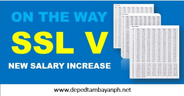 LOOK: Salary increase in new Salary Standardization Law (SSL V ...