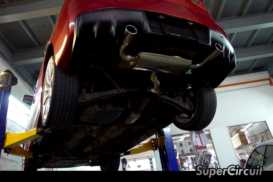 SUPERCIRCUIT Exhaust Pro Shop: EVO X rear bumper for your Lancer 2.0?