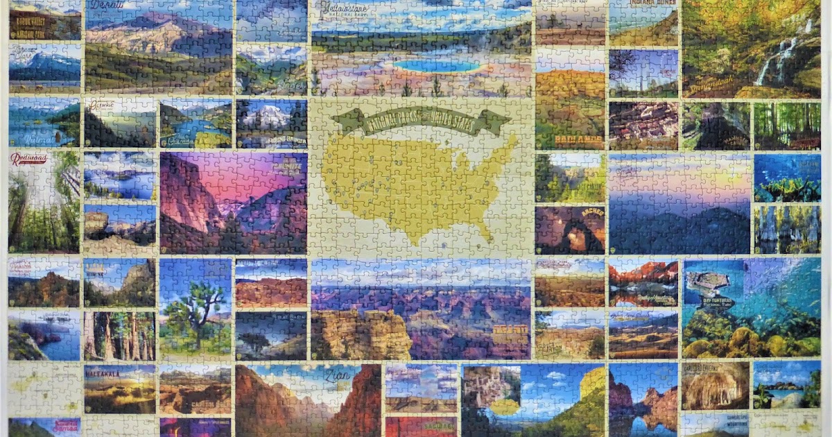 Picturesque Puzzle of the National Parks of the United States | Cobble ...