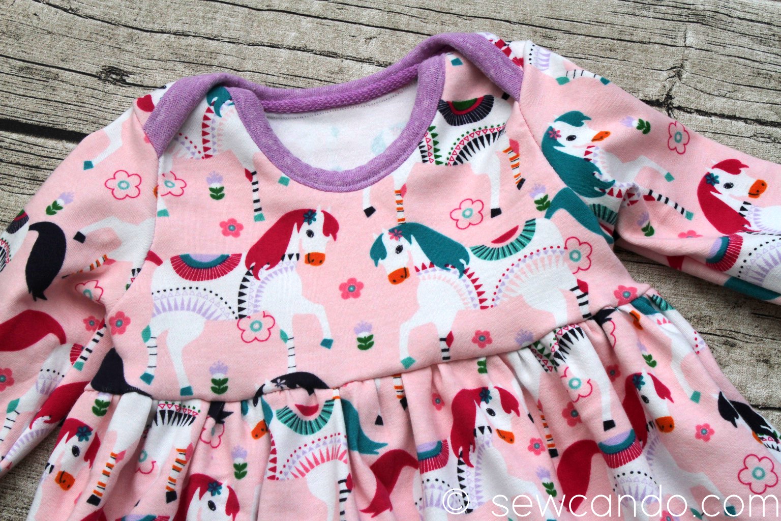 Sew Can Do: Being A Sewing Maniac aka 11th Hour Baby Dress Pattern Hack