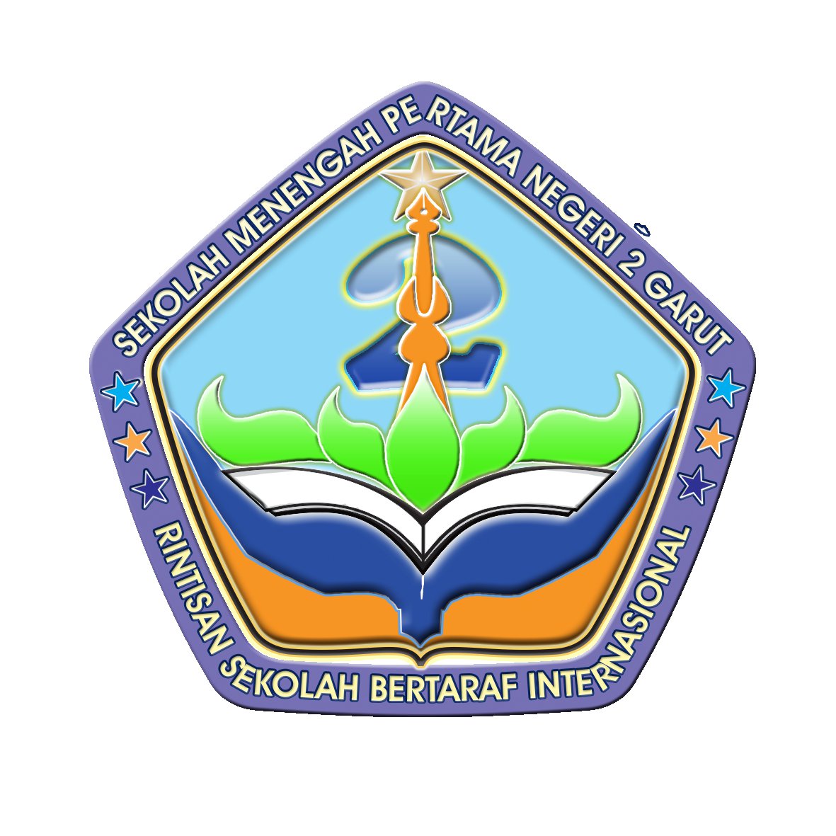PRAMUKAKU: LOGO SMP Negeri 2 Garut