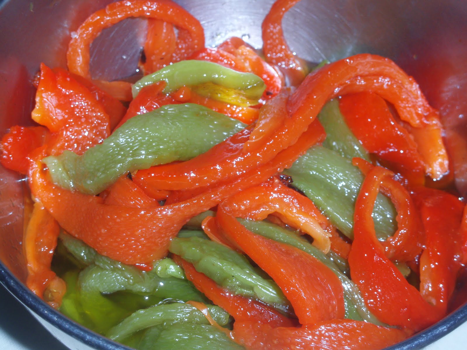 Panela ao lume: Salada de Pimentos Assados