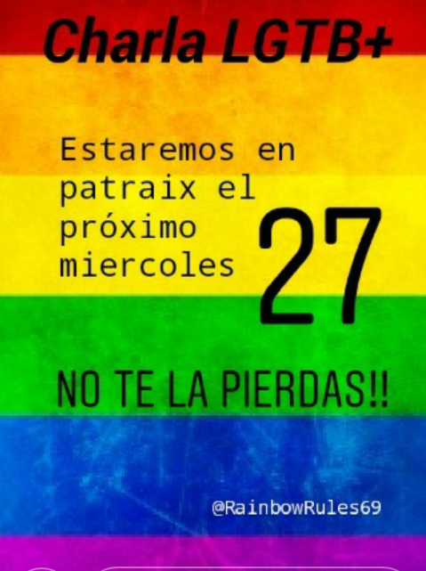 Nuestra primera charla oficial