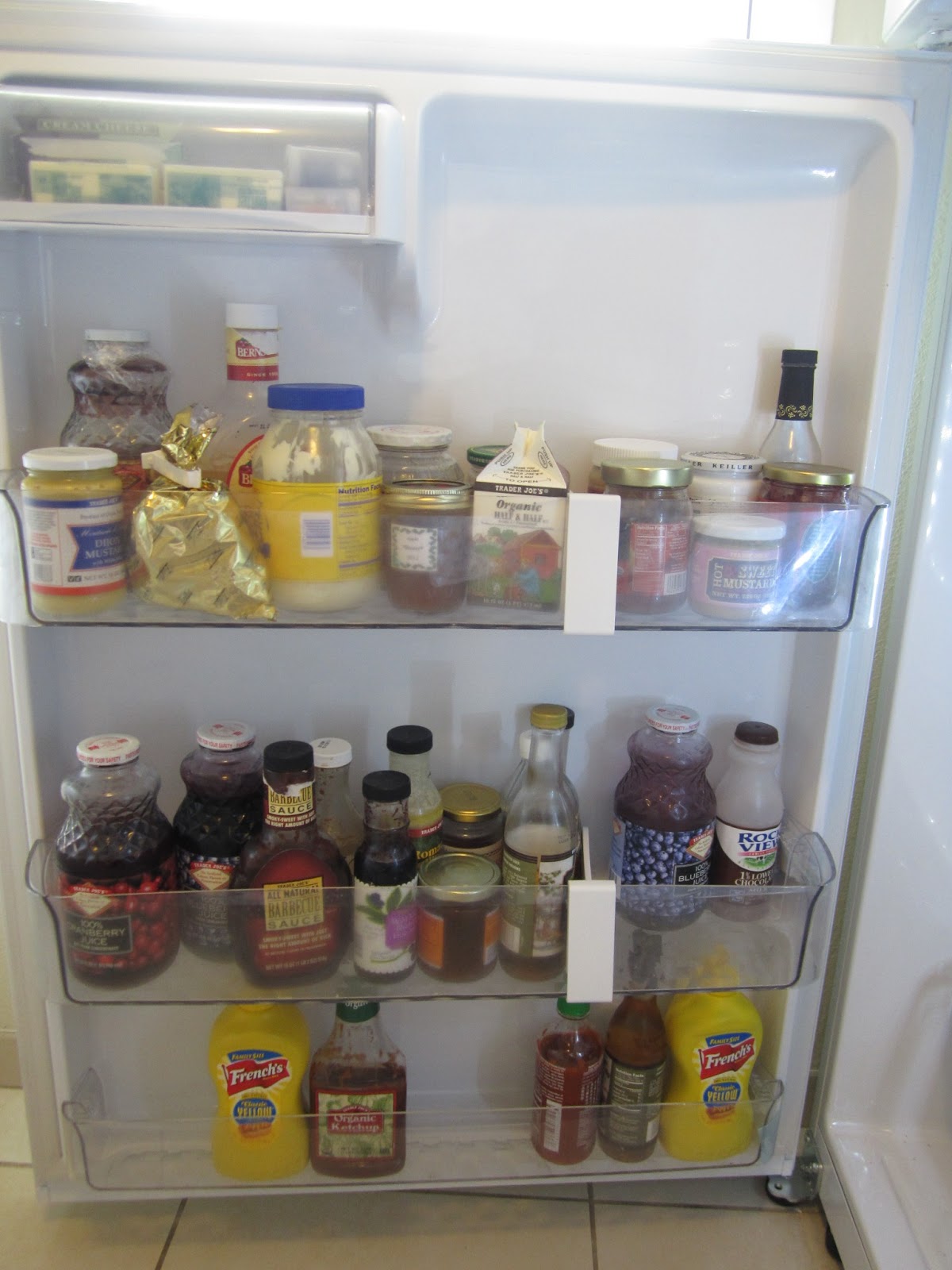 Our Lives: Refrigerator Cleaning