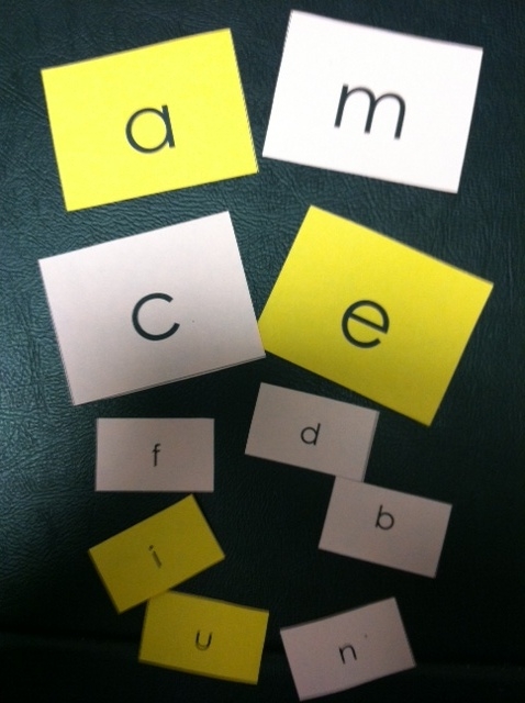 To Edu-Kate: Velcro Folders for Making Words