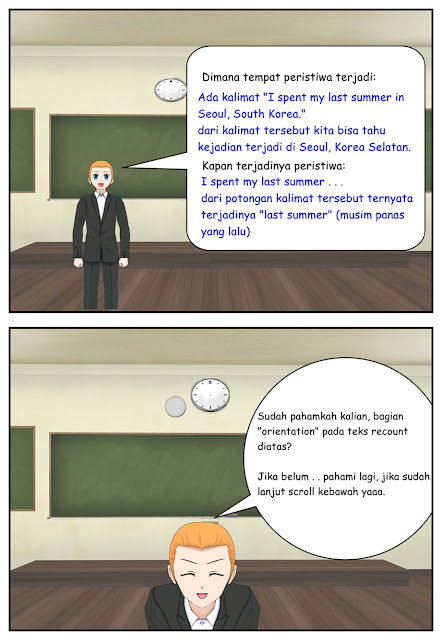 Recount Text in Comic Strip