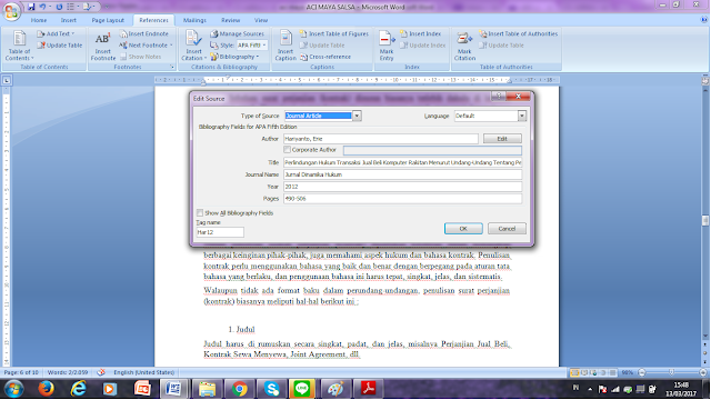 Langkah-langkah Membuat Body Note