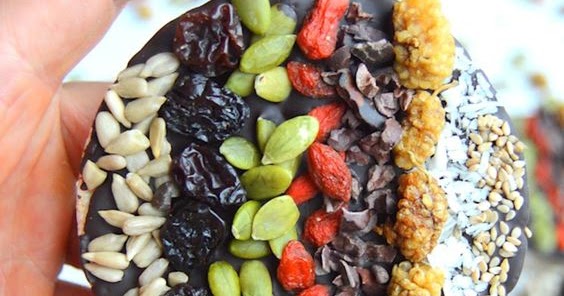 Chocolate Rice Cakes with Fruit and Seeds - Cooking Classy