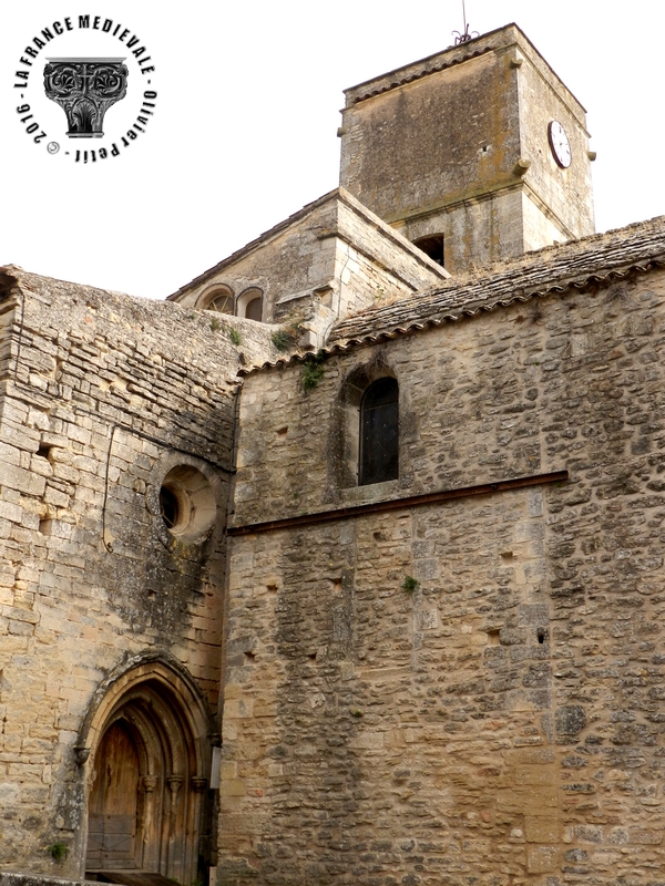 LA FRANCE MEDIEVALE: GOULT (84) - Eglise Saint-Sébastien (XIIe-XVe siècle)