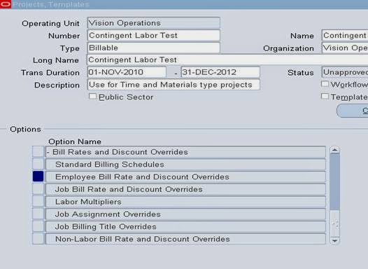 Oracle Applications Oracle Contingent Worker Contractor Setups And Process