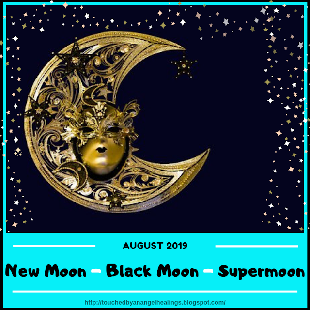 August Is Ending With a New " Black" Moon, Supermoon! Plus New Moon Zodiac!