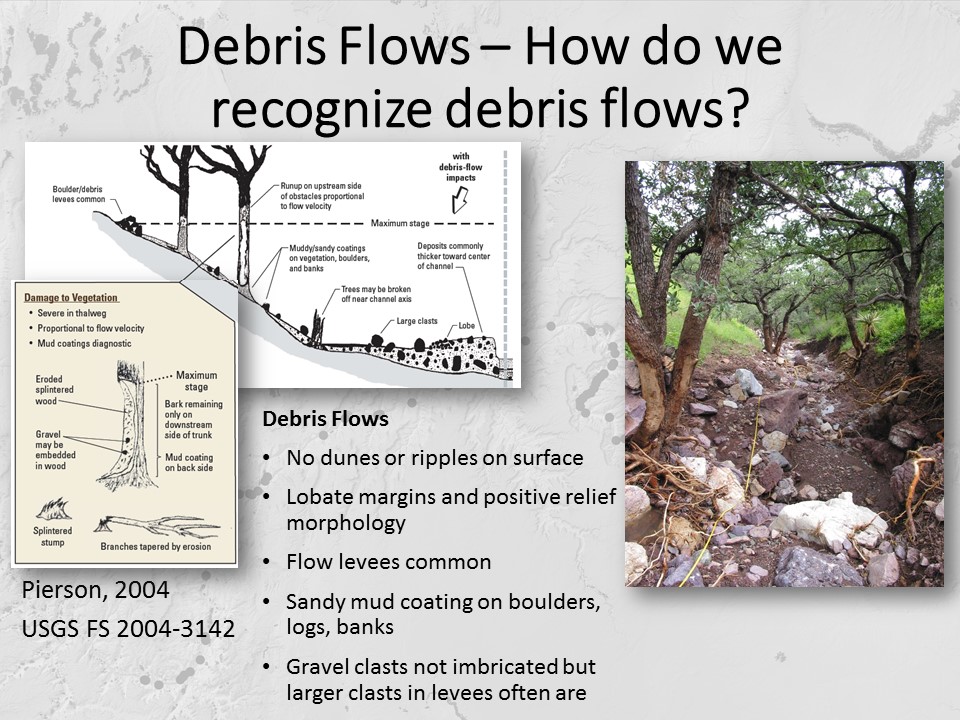 Debris Flow Diagram