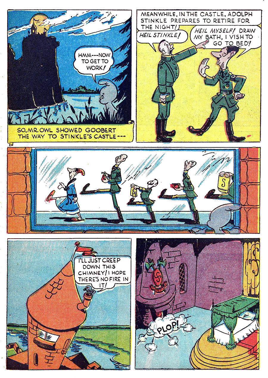 Pappy's Golden Age Comics Blogzine: Number 2521: Heil Stinkle!