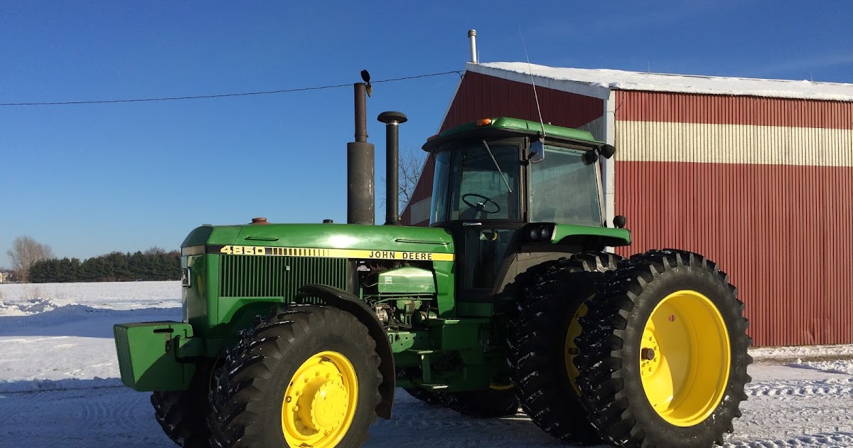 John Deere 4850 Front Wheel Assist Tractor - 1982