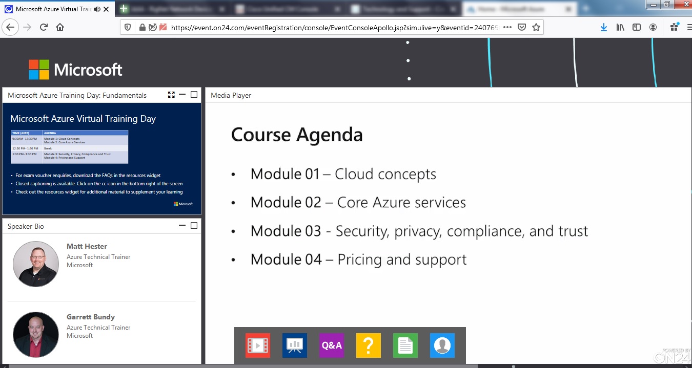 My Network Lab: Microsoft Azure Fundamentals Free Online Course