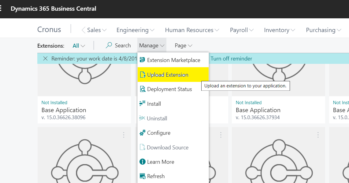 Mohana's D365 Business Central & NAV Blog: How to keep custom ...