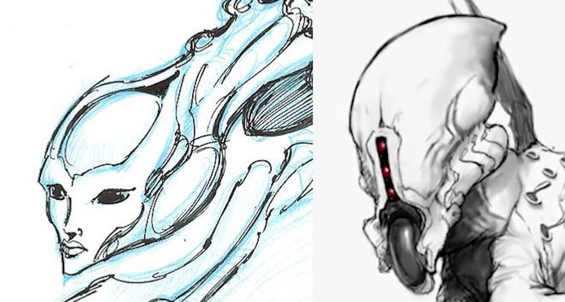 Alien Explorations: The Alien Pilot from The Thing (2011) (by Farzad ...