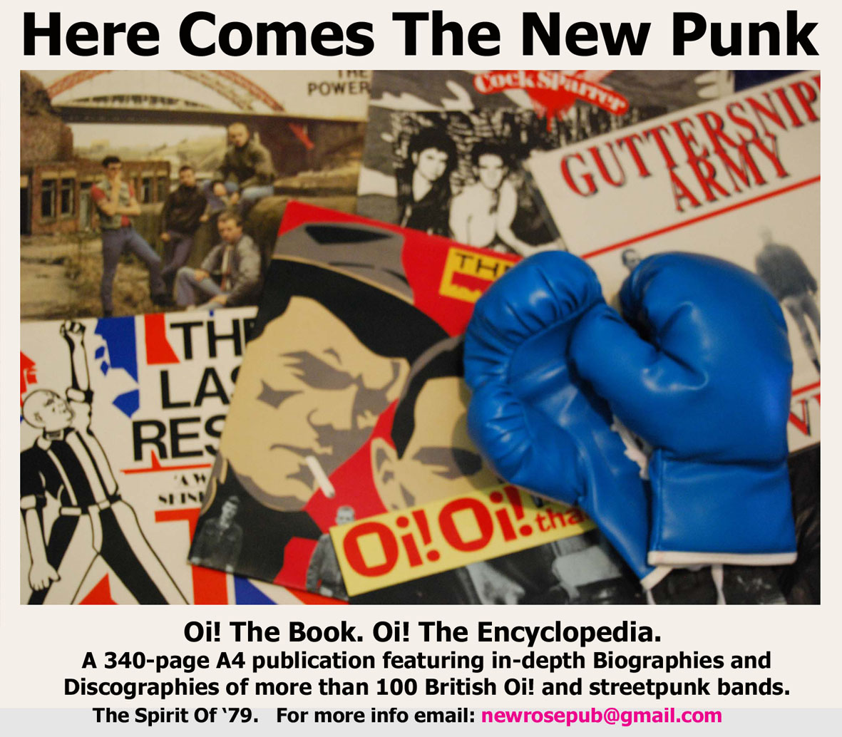 Here Comes The New Punk: Here Comes The New Punk Book.