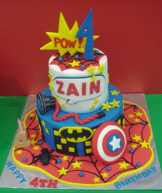 Yochana's Cake Delight! : Zain Turns 4