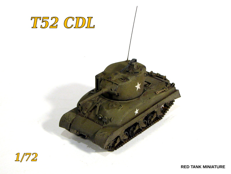 Gulumik Military Models: T52 CDL 1/72