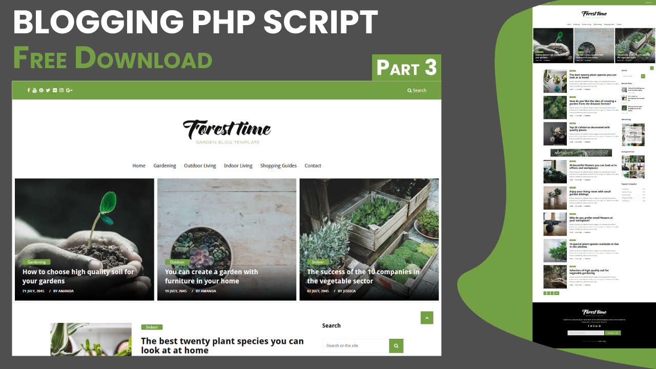 Blogging PHP Script Free Download | Pure Coding