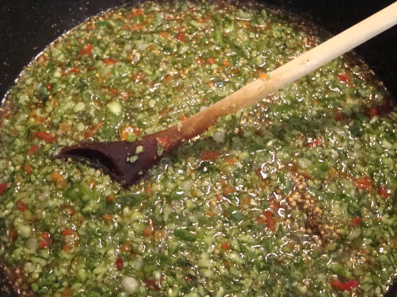 Recipes From Out Of The Blue: Sweet Pickle Relish