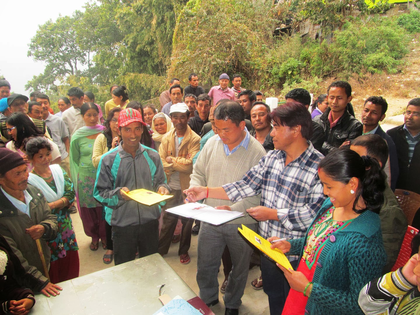Sikkim NOW!: Kitam-Manpur GPU completes distribution of Janta Mela benefits
