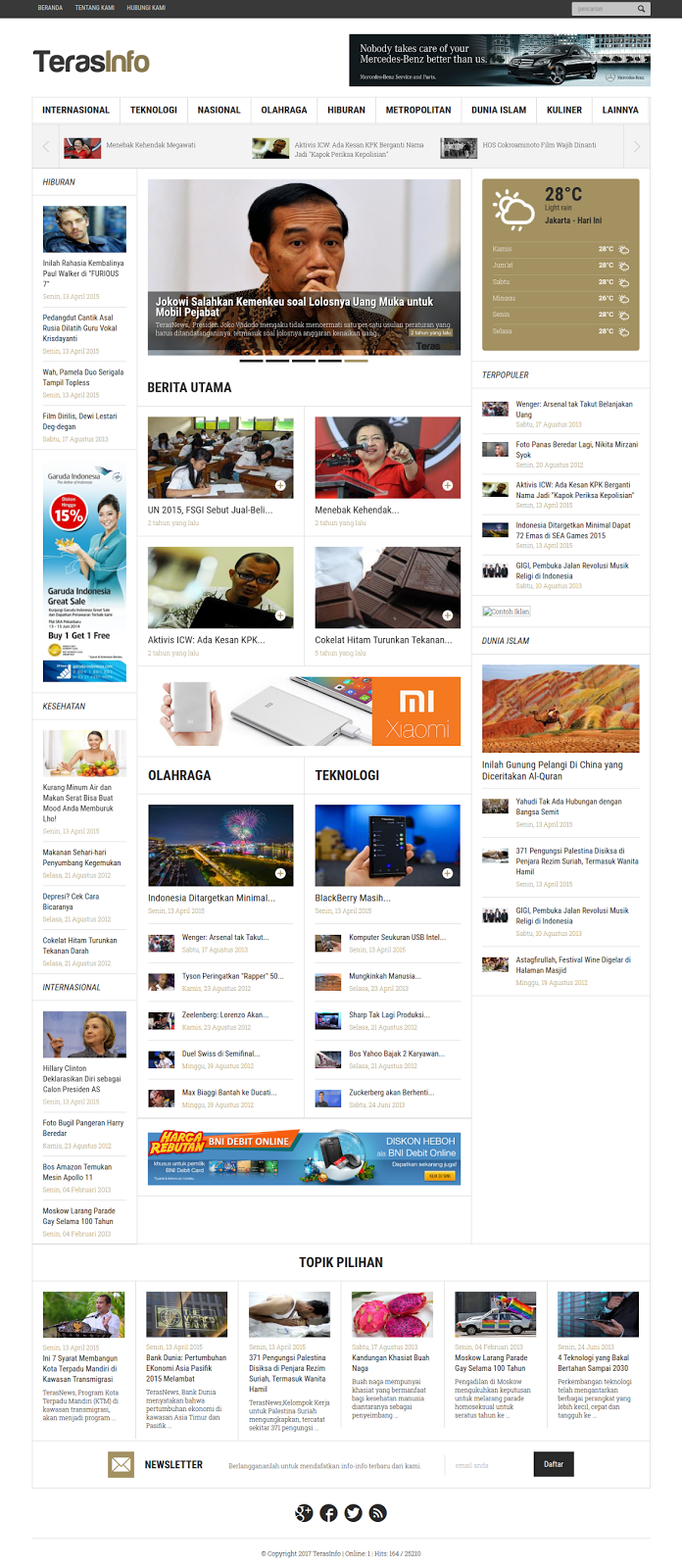 Source Code Website Portal Berita - Programing IT