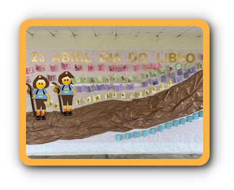 Cole de colores: MURAL DÍA DEL LIBRO 2021