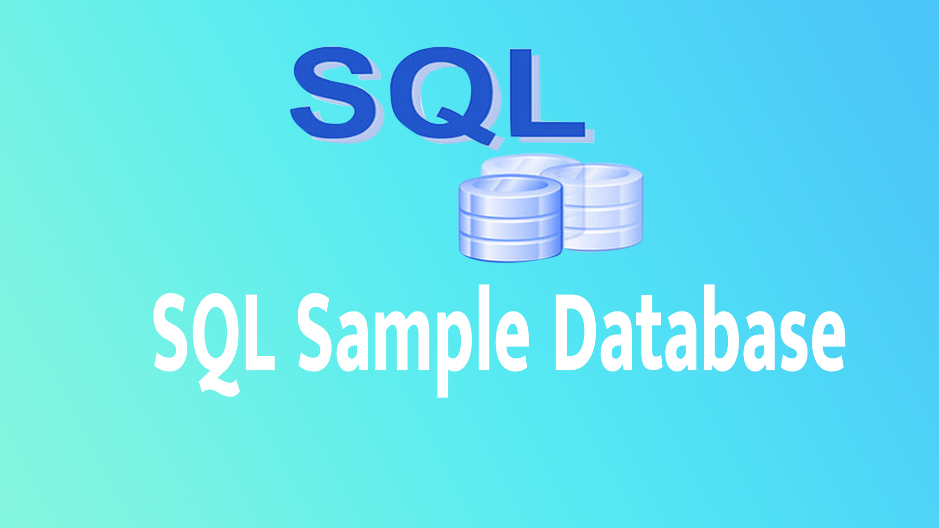 SQL Sample Database SQL Sample Database
