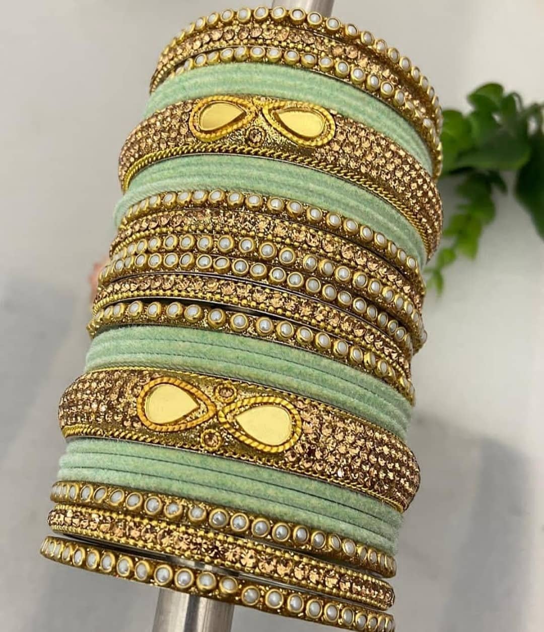Metal bangles sets
