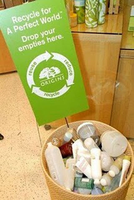 Recycle Your Makeup Containers