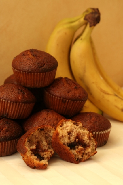 Killu nokitsemisi: Banaani muffinid