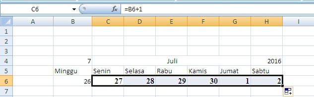 3 Cara Mudah Membuat Kalender Sendiri - Panduan Belajar Ms Office