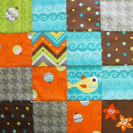 Henry Glass Fabrics: More Here Fishy Fishy Challenge Blocks