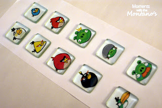 Moments with the Montano's: Those are some Angry Birds.