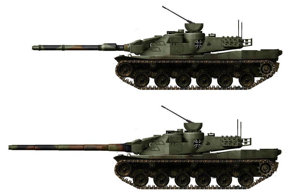 SI VIS PACEM, PARA BELLUM: Il carro tedesco - statunitense MBT 70