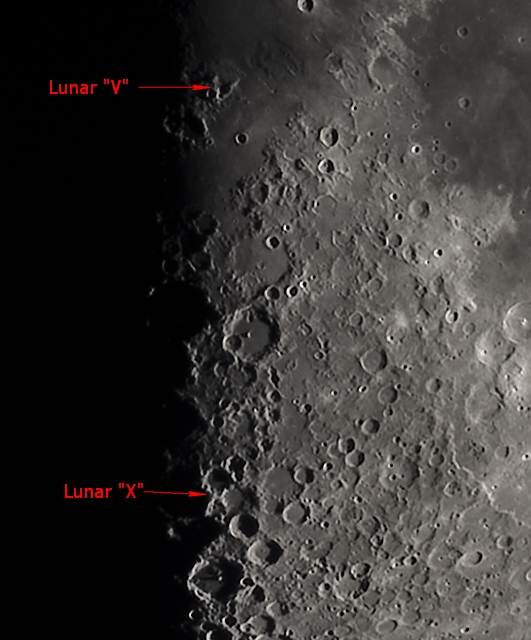 Mary's Astronomy/Science Blogs: Lunar X and V Times for 2020