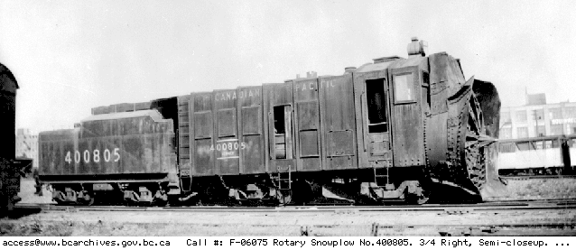 CP Rail Manitoba & Minnesota Subdivision: The Rotary Snow Plow: A ...