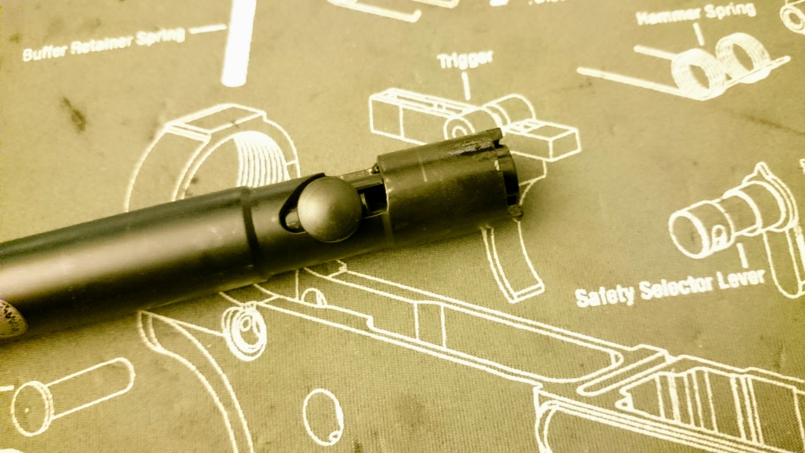 Mister Donut's Firearms Blog: Savage 110 Bolt Body and Bolt Handle Swap